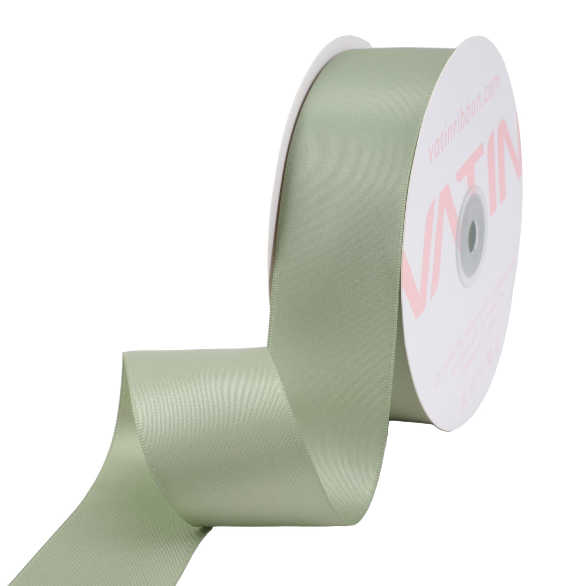 Amazon.com: VATIN Dusty Sage Green Ribbon, 1-1/2" Width x Continuous 50 ...