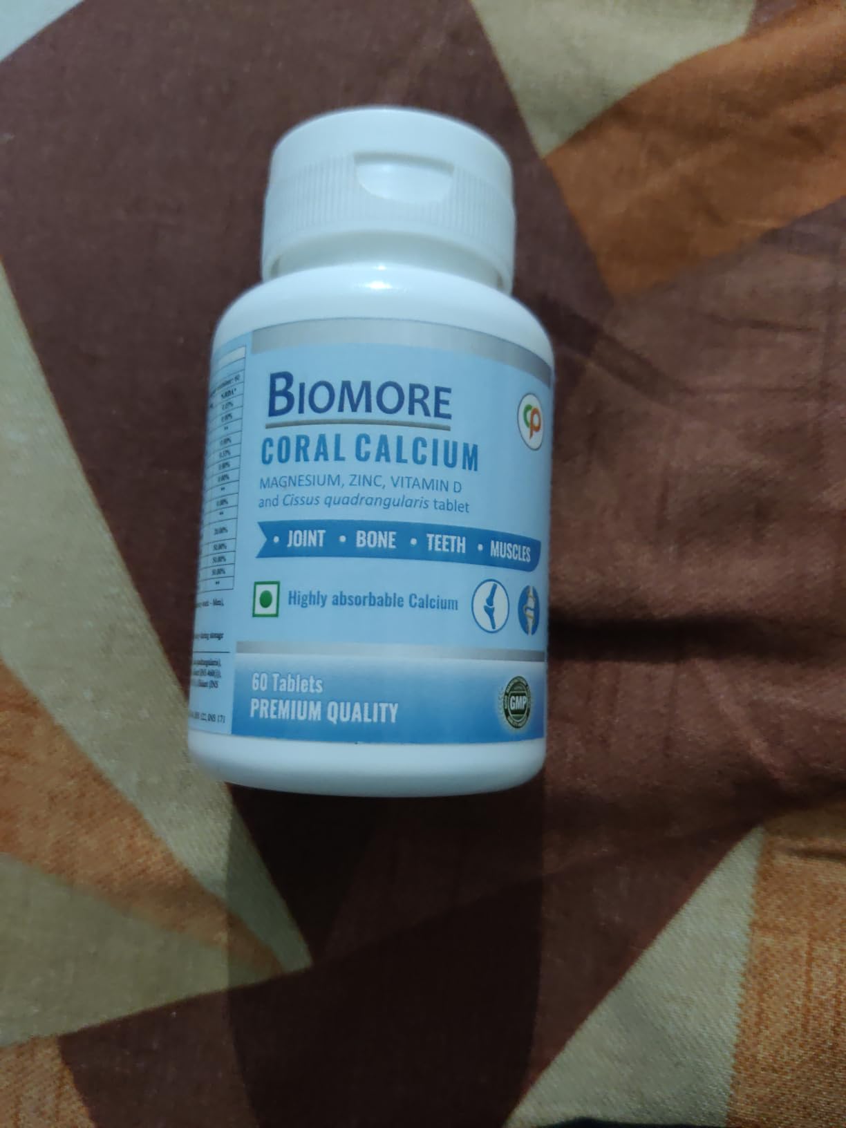 BIOMORE Healthcare C D2 Tablet | Calcium, Magnesium, Zinc, Vitamin D2 ...