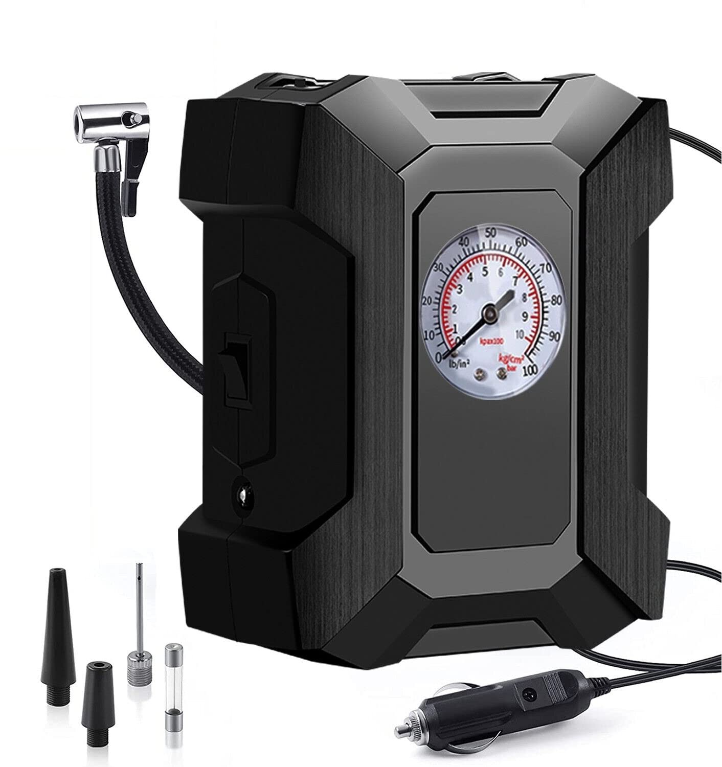 Buy Belanto Heavy Duty Electric Car Air Compressor Pump Portable Tyre ...