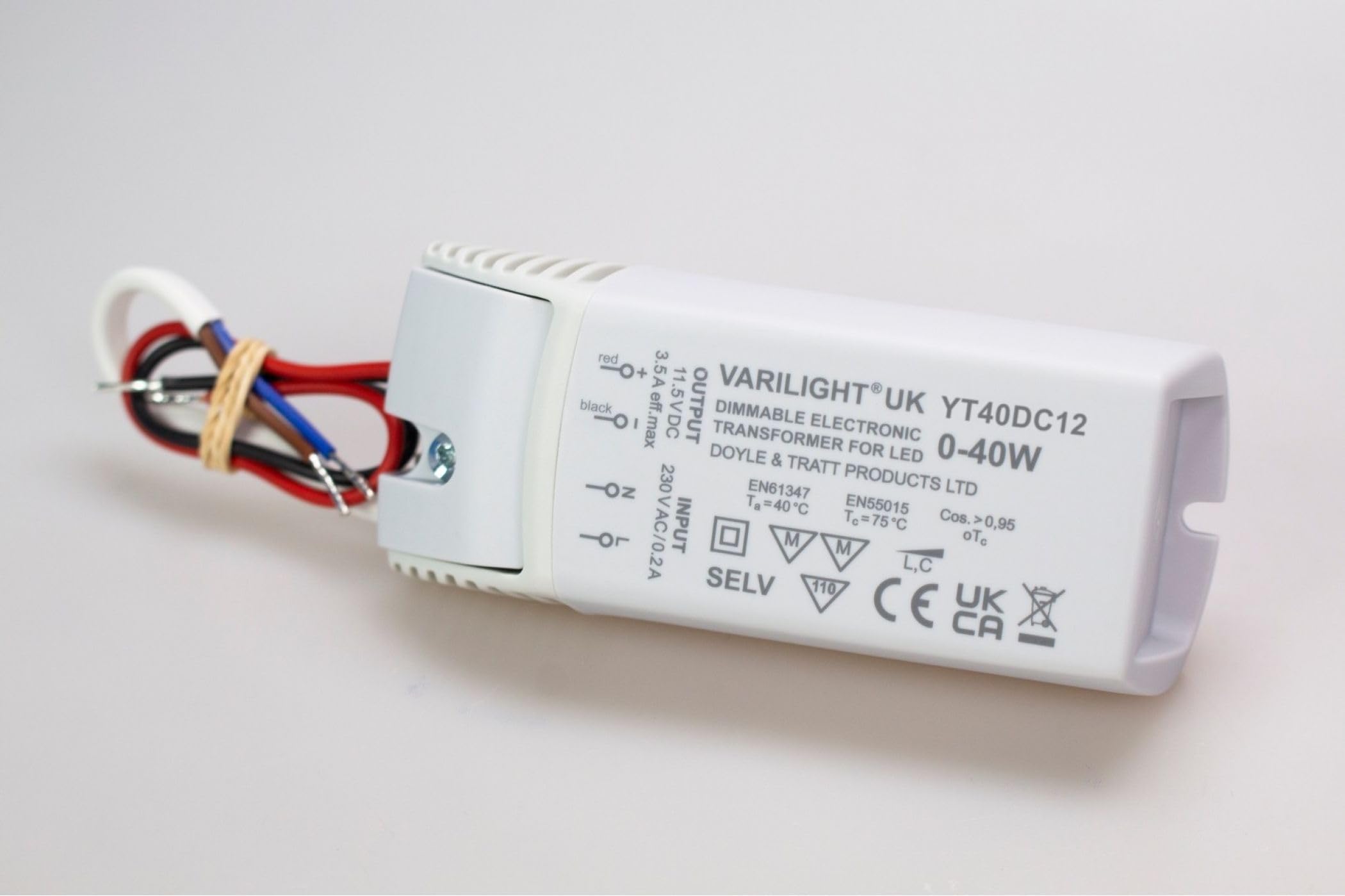 Varilight YT40DC12 Dimmable LED Low Voltage Transformer : Amazon.co.uk ...