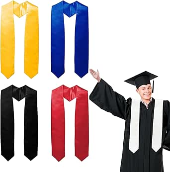 Amazon.com: Class of 2024 Graduation Stole-Unisex Sash Sublimation ...
