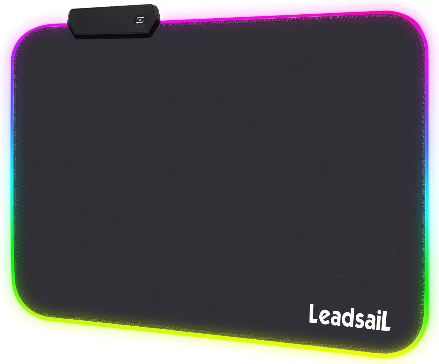 LeadsaiL RGB Gaming Mouse Mat 350 * 250 * 4mm with 12 Light Modes ...