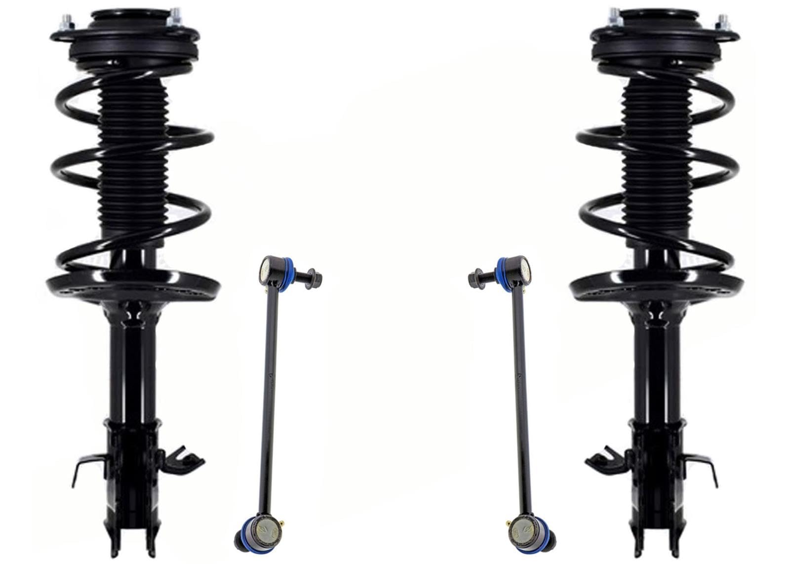 Amazon.com: Front Complete Struts Assembly & Sway Bar Links Replacement ...