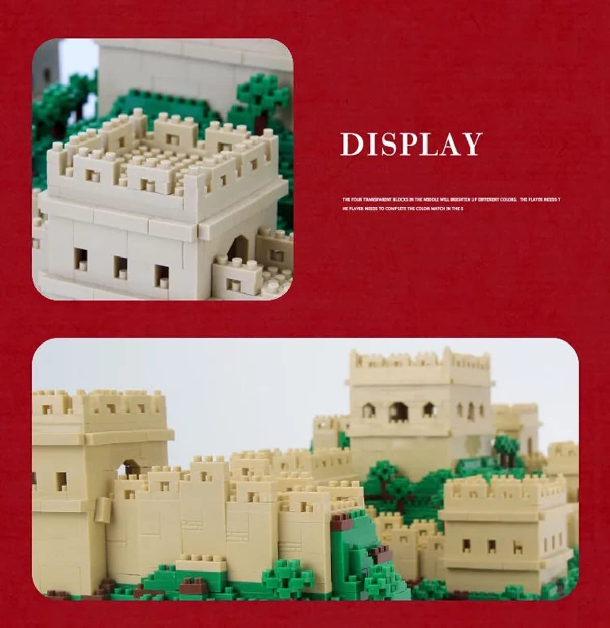 Snapklik.com : The Great Wall Of China Building Blocks, Chinese Ancient ...