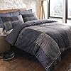 Denim Patchwork Single Duvet Cover Set , Single Bed : Amazon.co.uk ...