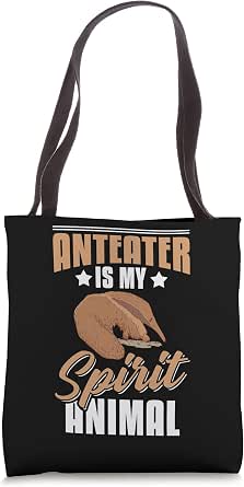 Amazon.com: Giant Anteater Animal Cute Funny Figure Tote Bag : Clothing ...