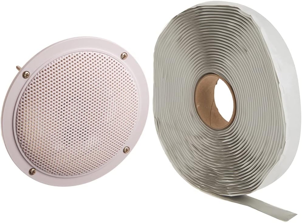Amazon.com: Pyramid 5.25” Dual Waterproof Marine Speakers-100W 4Ohm ...