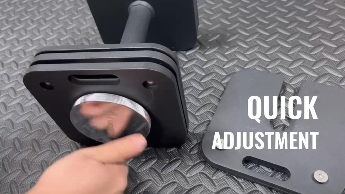 Watch Sturdy square dumbbell with quick adjustment. on Amazon Live
