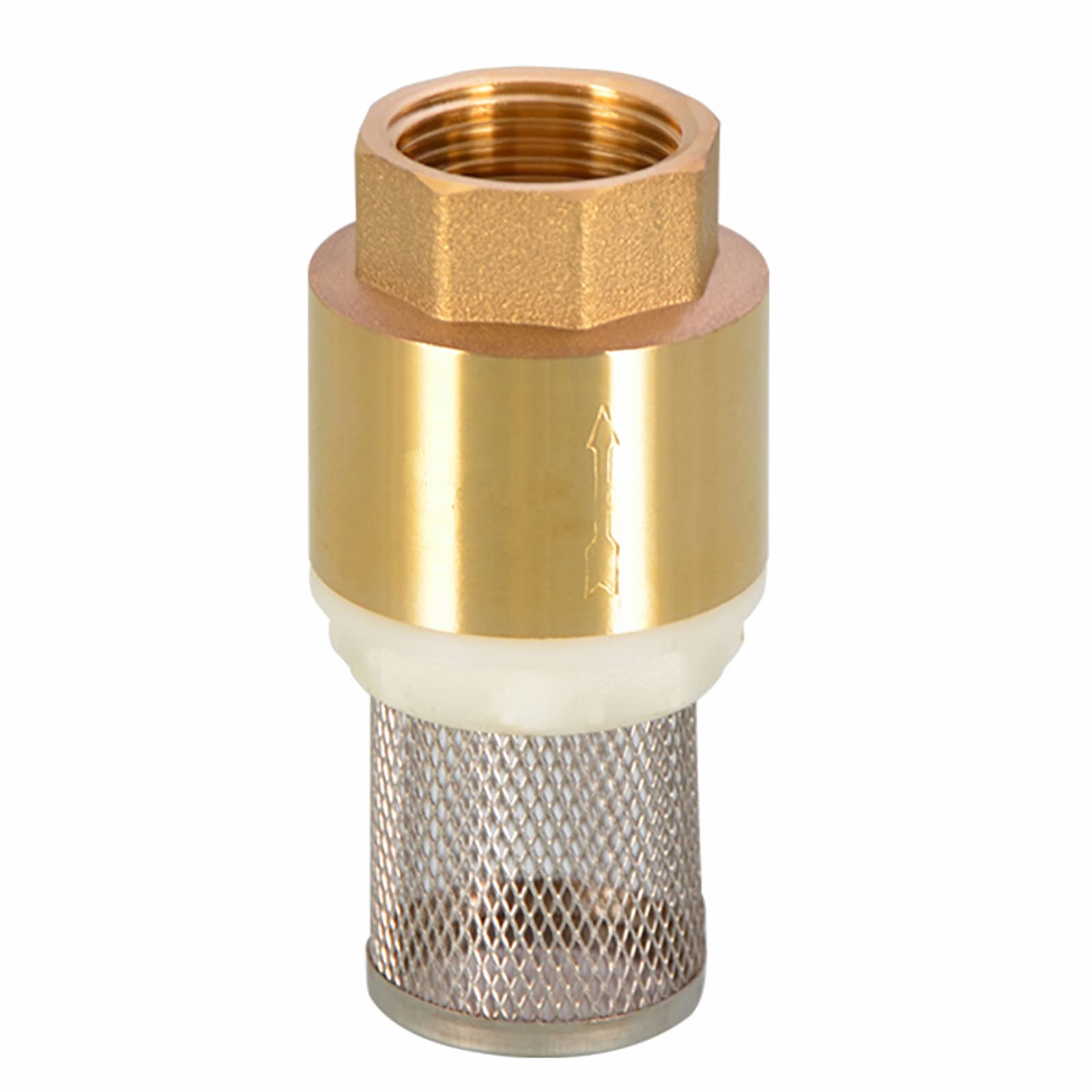 Snapklik.com : New 1" DN25 Female Thread Bottom Valve, Brass one-Way ...