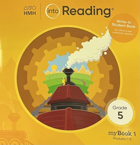 Student Mybook Grade 5 (Into Reading, 1): Hmh: 9780358461579: Amazon.com: Books