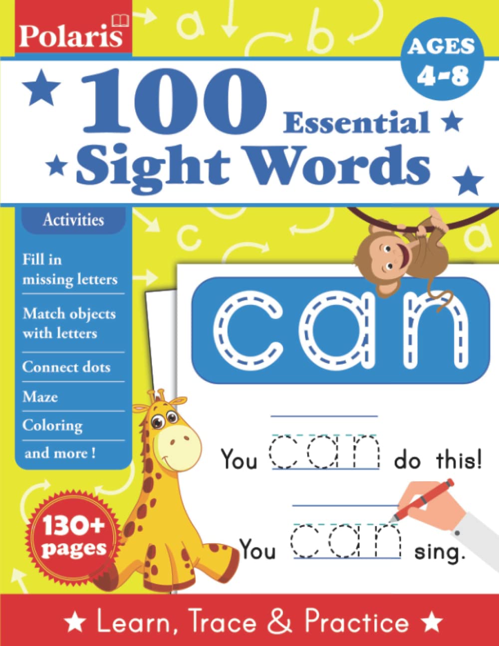 Buy 100 Essential Words: Learn, Trace & Practice 100 High Frequency ...