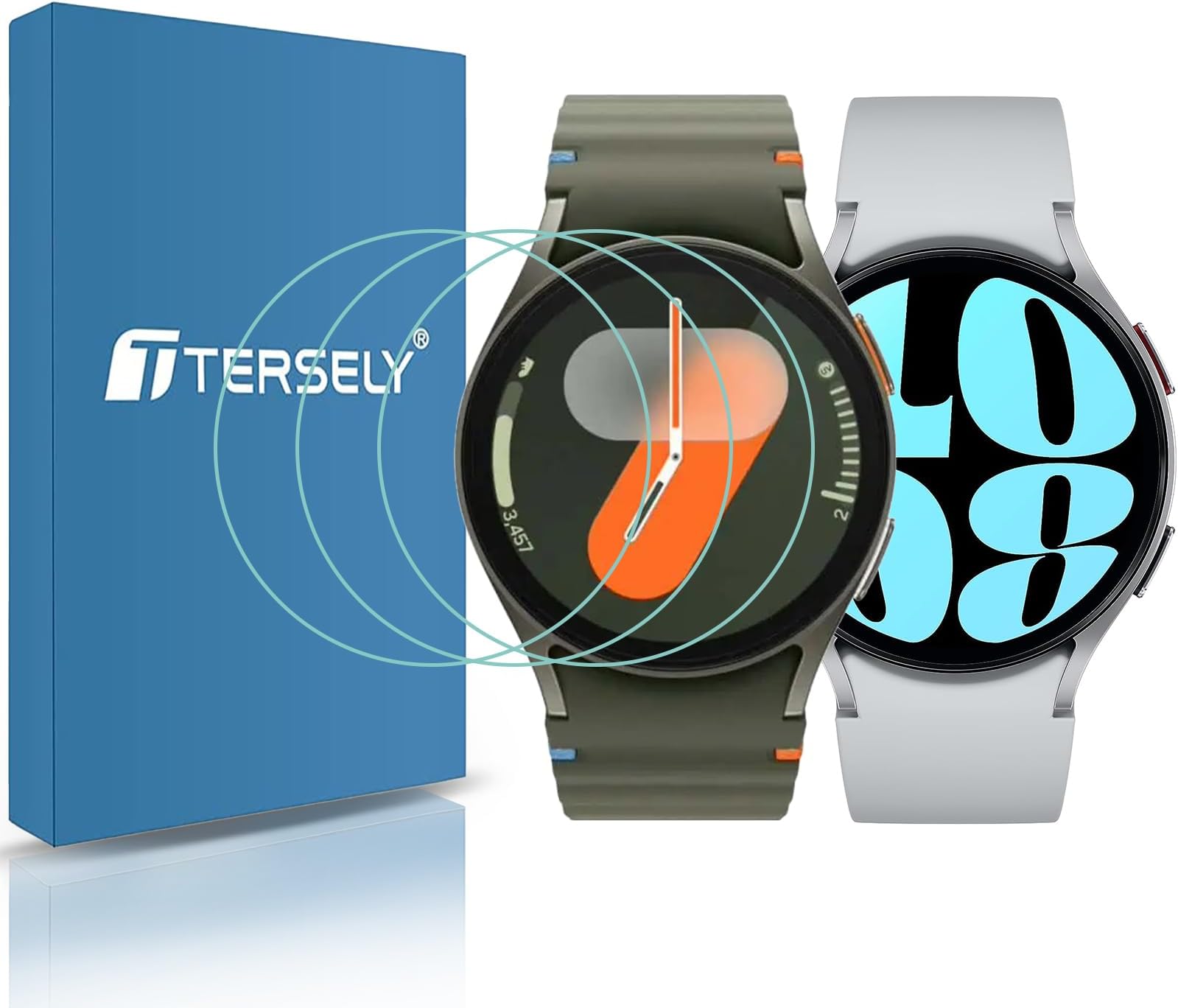 JETech Screen Protector for Samsung Galaxy Watch 7/6 40mm, Tempered ...