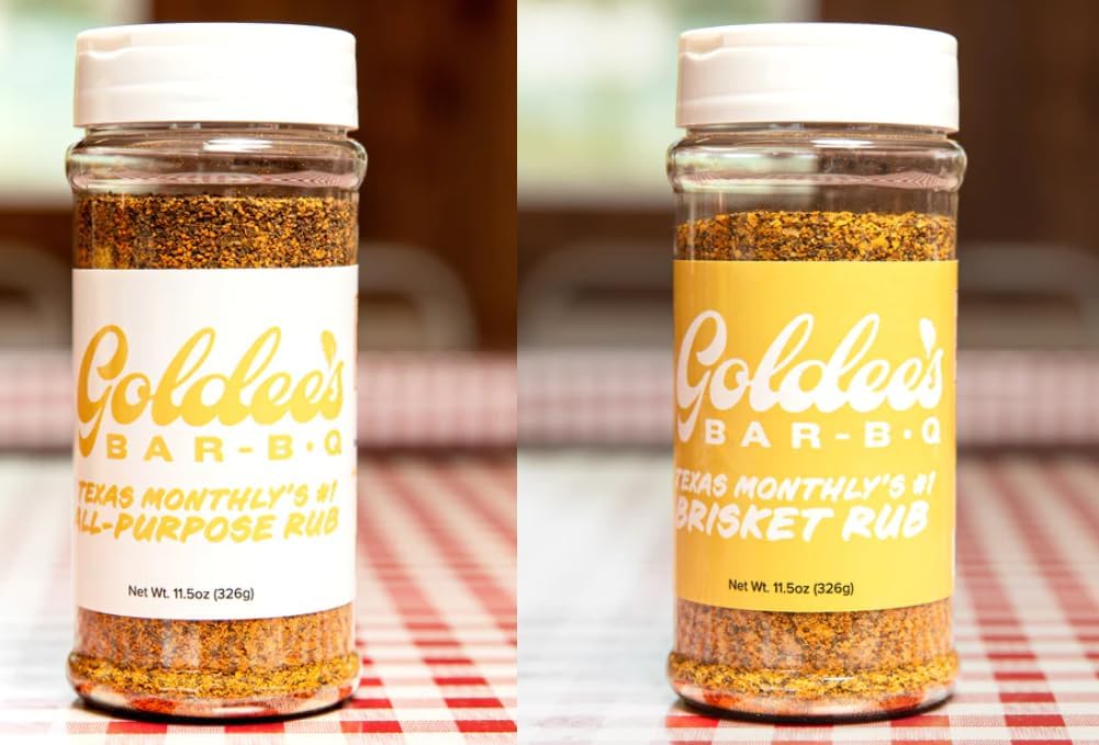Amazon.com : Goldee's BBQ All Purpose Rub & Brisket Seasoning w ...