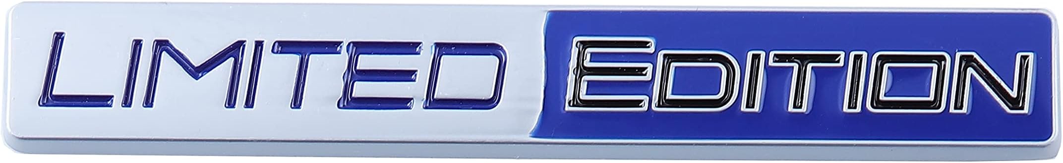 Amazon.com: AxleZx 2X Chrome Metal Limited Edition Logo Car Emblem Auto ...
