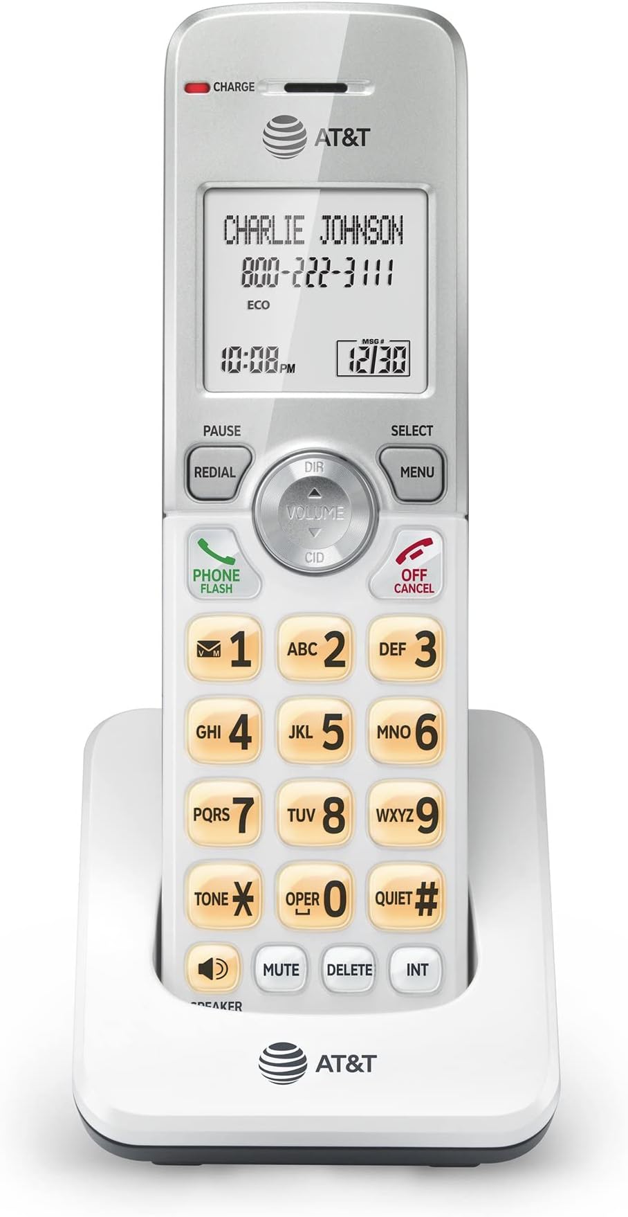 Amazon.com : AT&T EL50019 Accessory Handset for EL52219 Series Phone ...