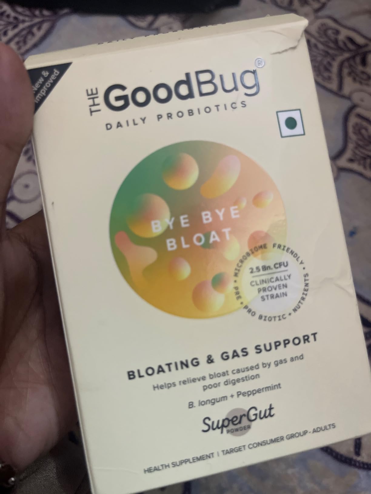 The Good Bug Bye Bye Bloat Supergut Powder For Gut Health & Strong ...