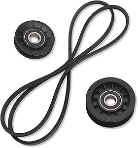 Amazon.com : GX20286 GX20287 V-Idler Pulley & Flat Pulley Kit for J-OHN ...