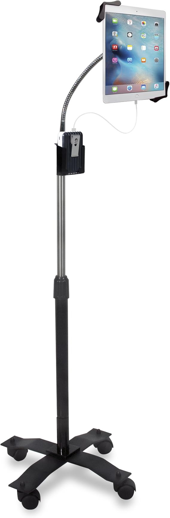 Amazon.com: Gooseneck Floor Stand – CTA’s Compact, Adjustable Gooseneck ...