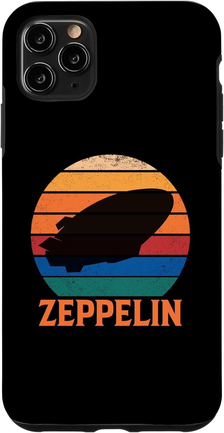 Amazon.com: iPhone 11 Pro Max Retro Zeppelin Airship Dirigible Zepelin ...