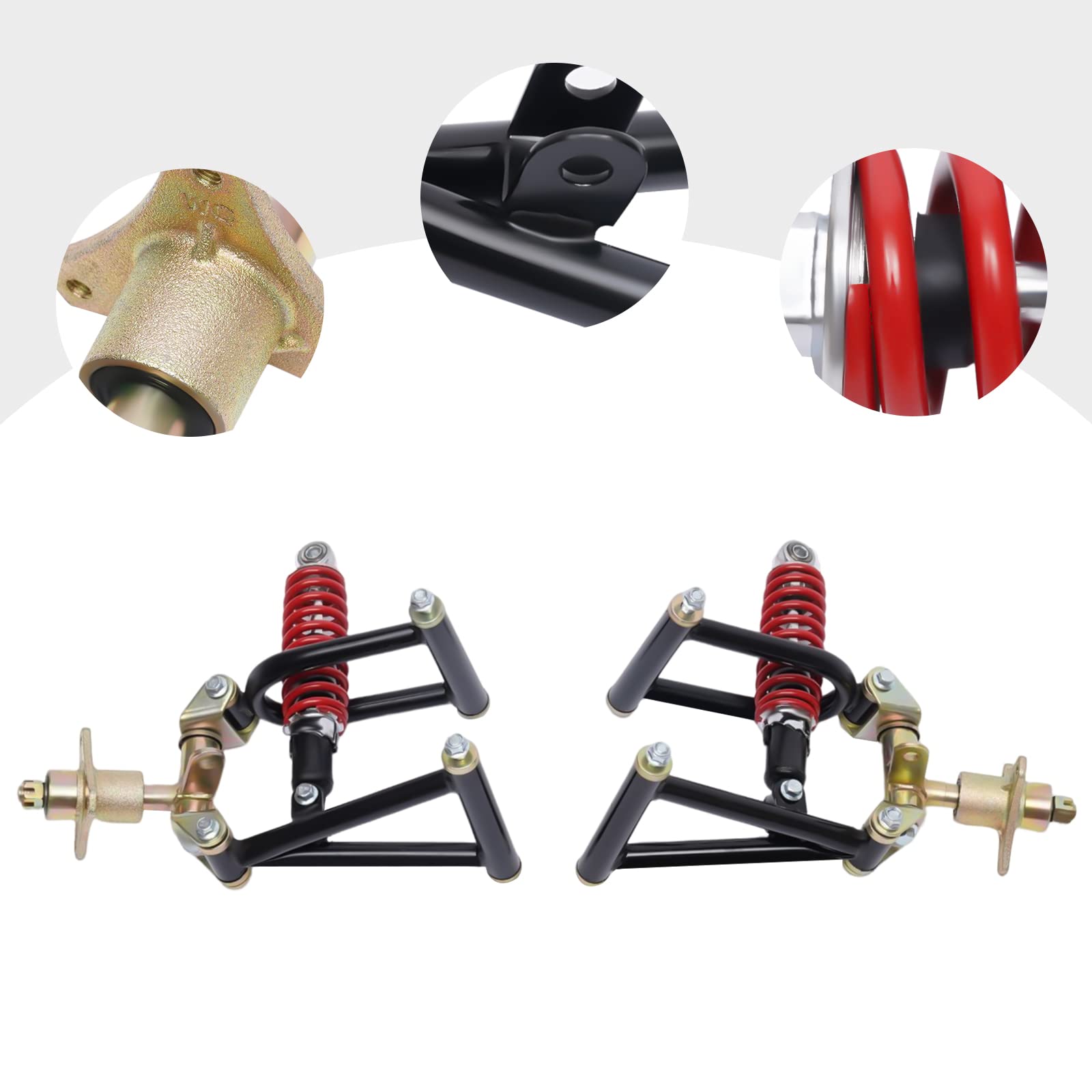 Go Kart Suspension Kit Front Suspension Swingarm Kit For DIY ATV, Go ...