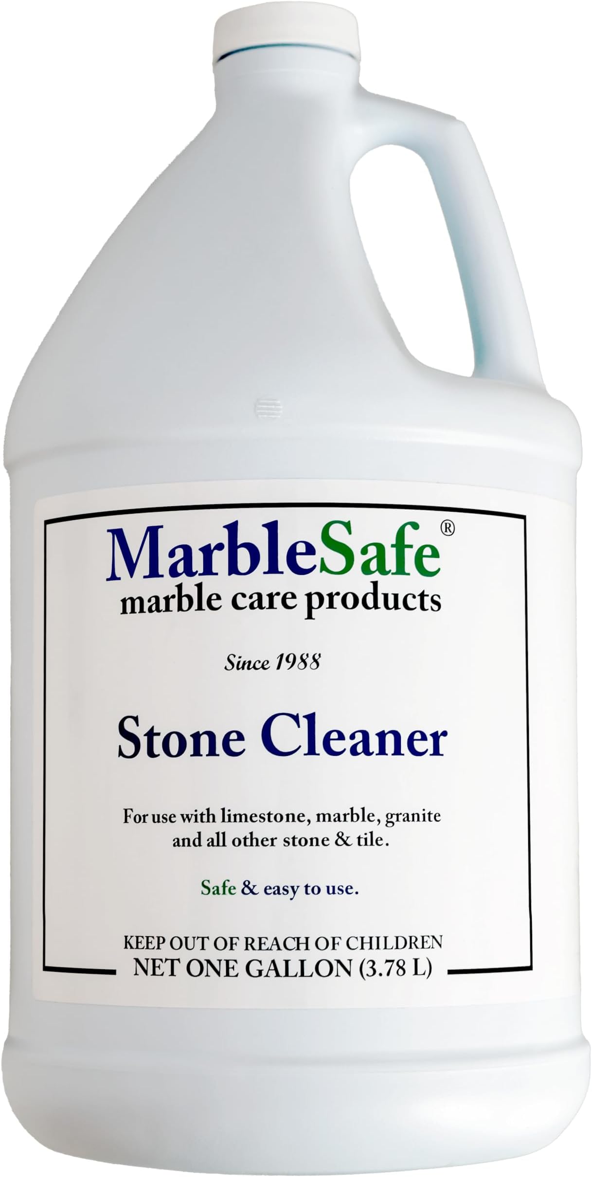 Amazon.com: MarbleSafe® Natural Stone Cleaner - 1 Gallon Concentrate ...