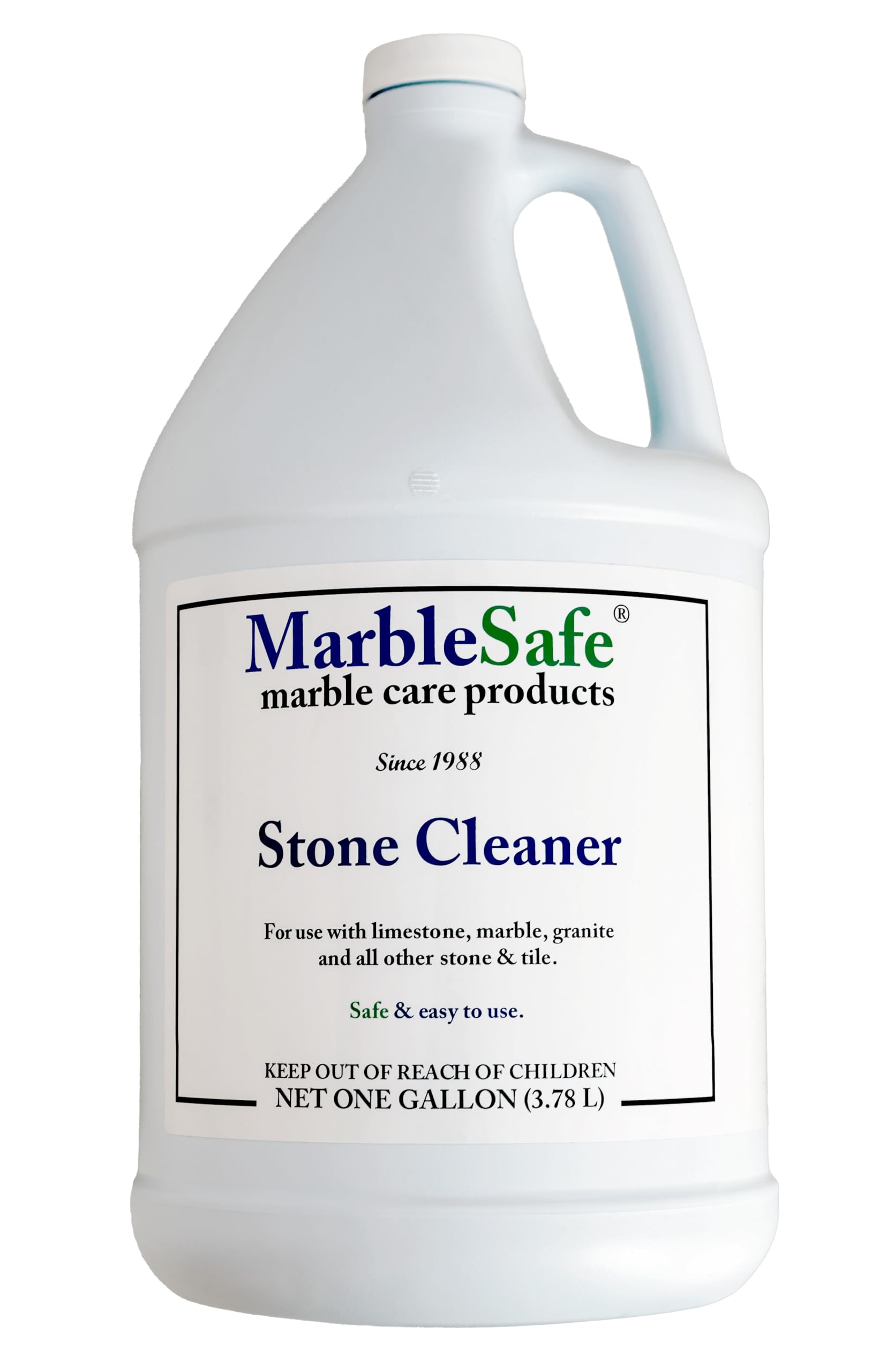 Amazon.com: MarbleSafe® Natural Stone Cleaner - 1 Gallon Concentrate ...