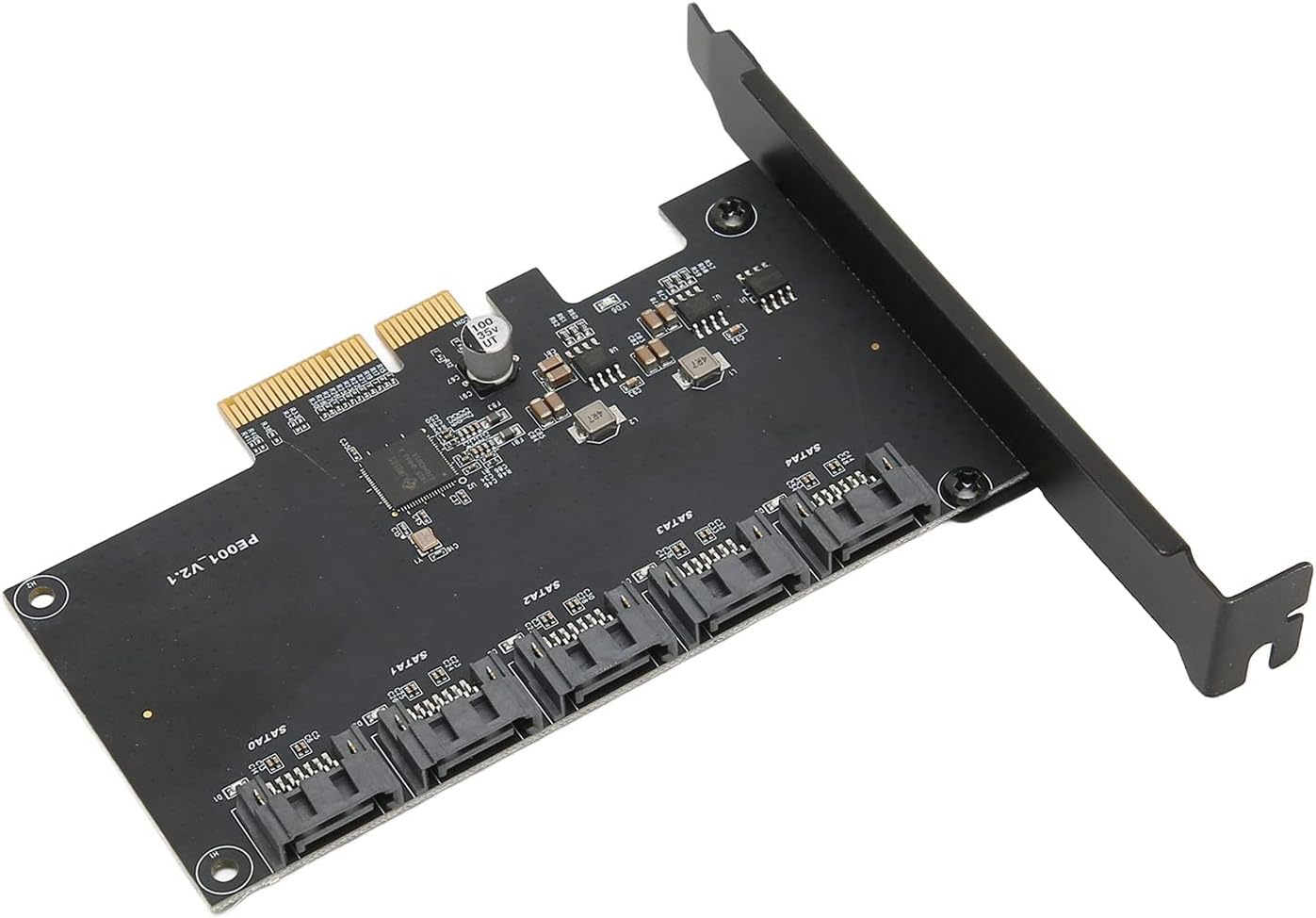 Placas de expansão PCIE para SATA, placa controladora PCIE para SATA 3. ...
