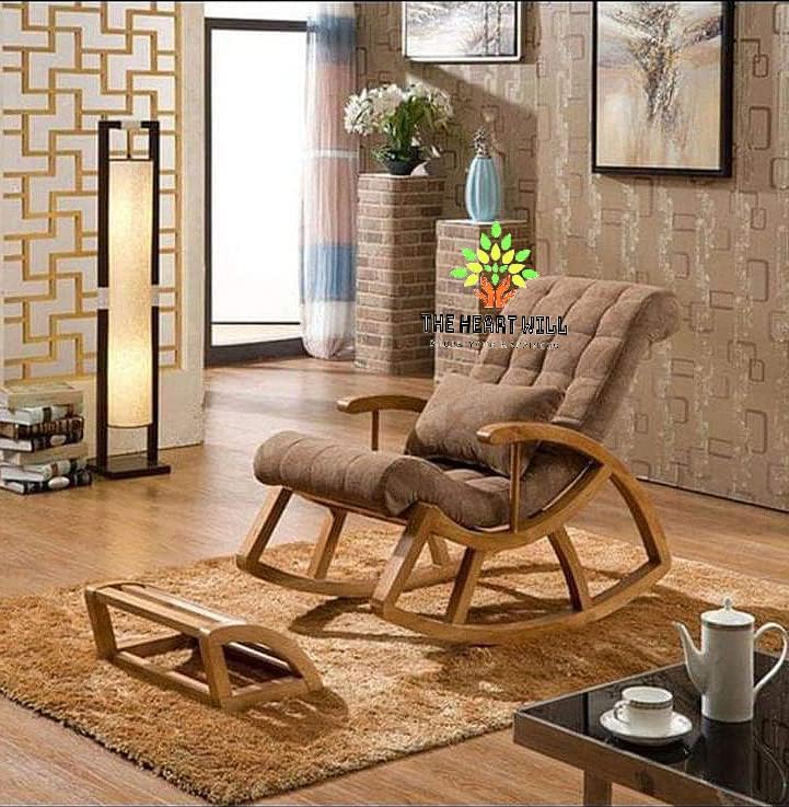 THEHEARTWILL® Cushion Comfort Rocking Chair/Colonial Chair/Traditional ...