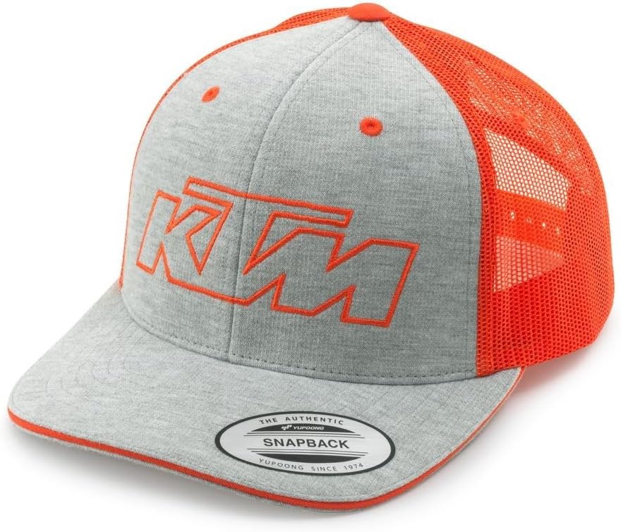 Genuine KTM Outline Trucker Cap (Orange) Exclusively by Yupoong ...