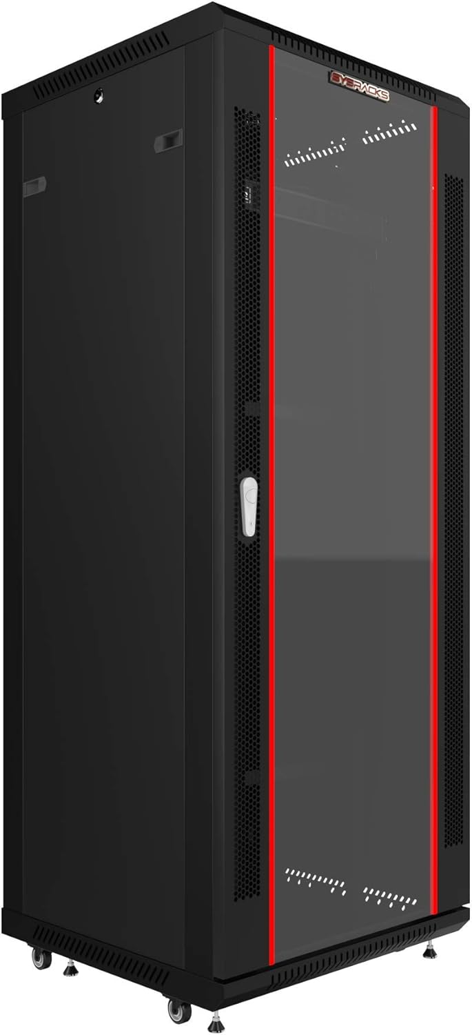 Sysracks Server Rack - Wall Mount Network Enclosure Locking IT Cabinet ...