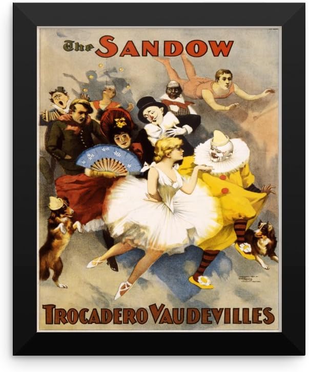 Amazon.com: Vintage Poster - The Sandow 1282 - Premium Luster Photo ...