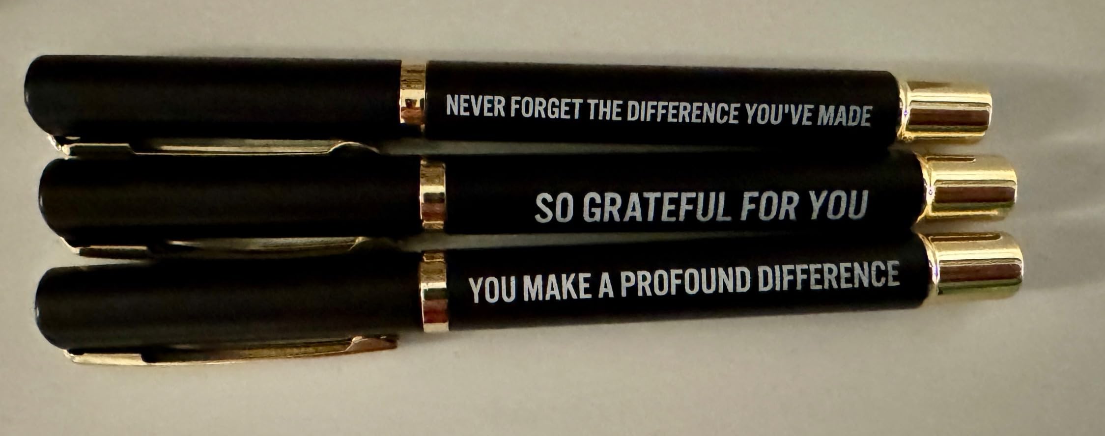 Tenare 24 Pcs Ballpoint Pen Inspirational Quotes Pen Encouraging Black ...