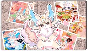Amazon.com: New Mlikemat Playmat Purrely TCG CCG OCG Trading Card Game ...