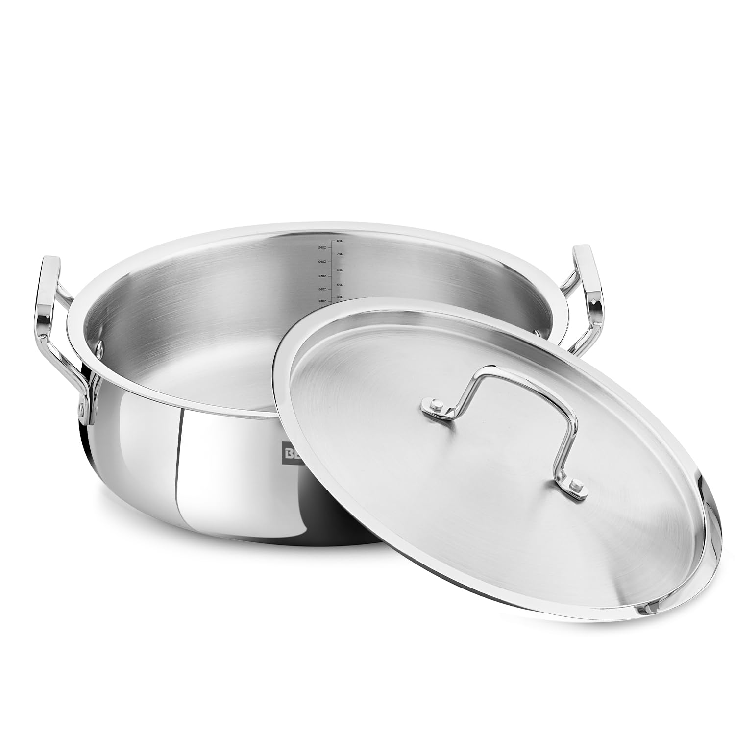 Buy Bergner BE Essentials TriPly Stainless Steel 32 cm Biryani Handi ...