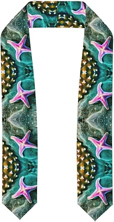 Amazon.com: Sea Starfish Graduation Shawl Stole â€“ Class ...