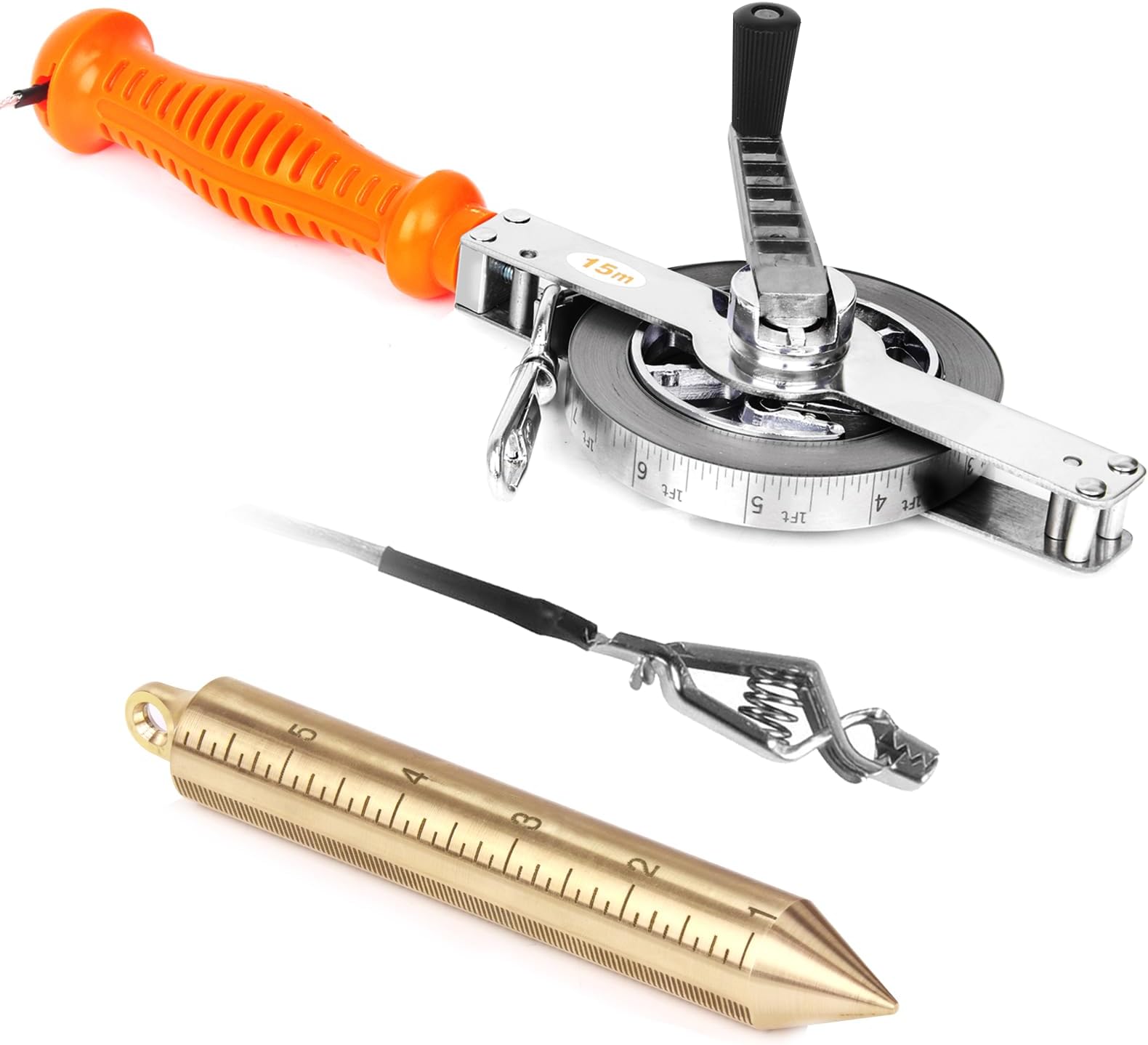 Crescent Lufkin (CN1290SF590N) 1/2" x 25' Atlas Chrome Clad/Nubian ...