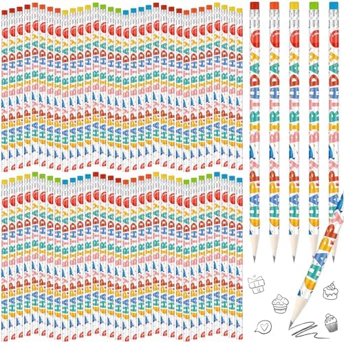 Amazon.com : Seajan 200 Pcs International Flags Pencils Back to School ...