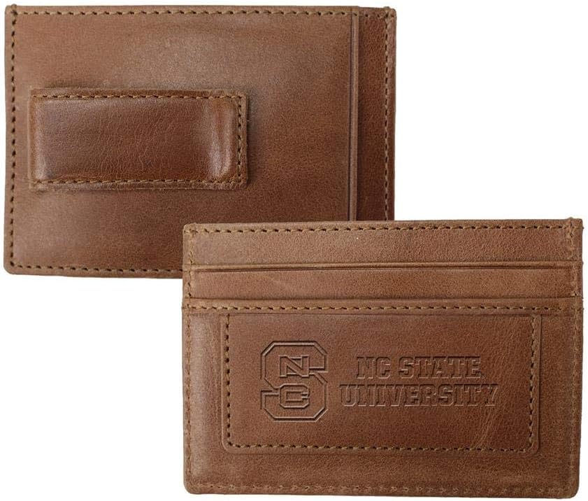 Amazon.com: Carolina Sewn/MCM Brands Men's NCSU NC State Wolfpack Money ...