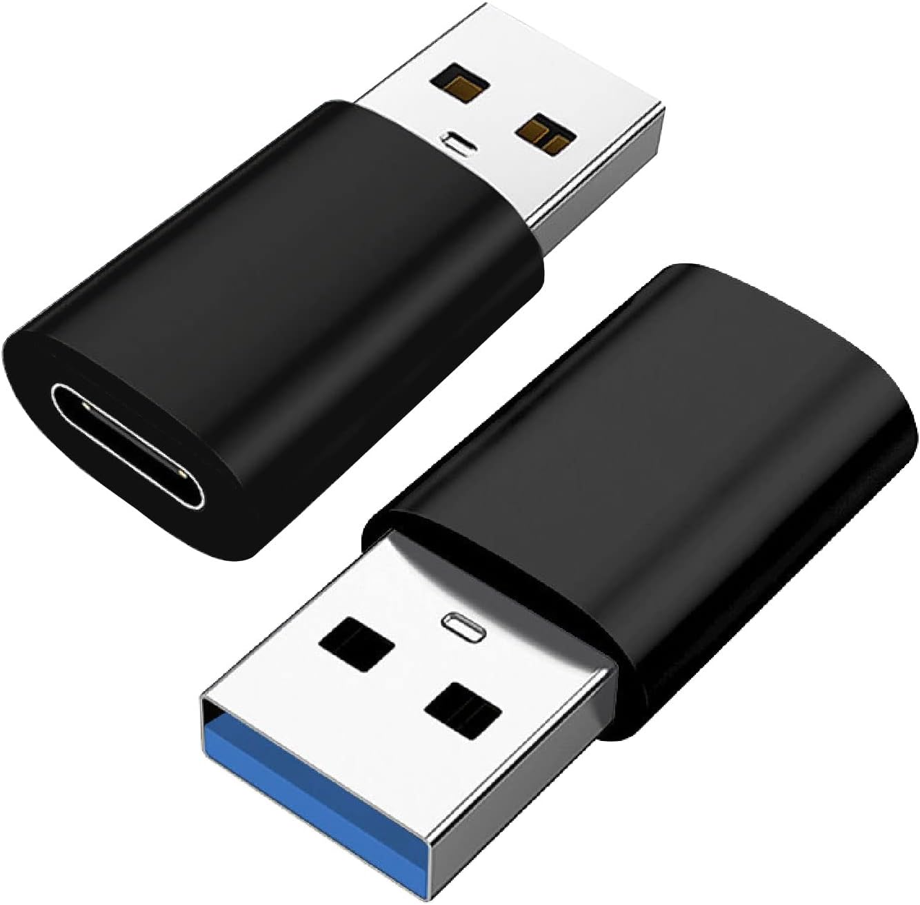 Amazon.co.jp: USB 変換アダプタ 【2個セット】 タイプc usb 変換 OTG対応 Type C (メス) to USB 2.0 (オス) 変換アダプタ 480Mbps高速 ...
