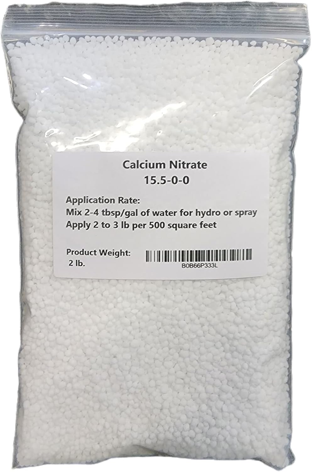 Calcium Nitrate, Soluble Fertilizer for Gardening and Hydroponic Use ...