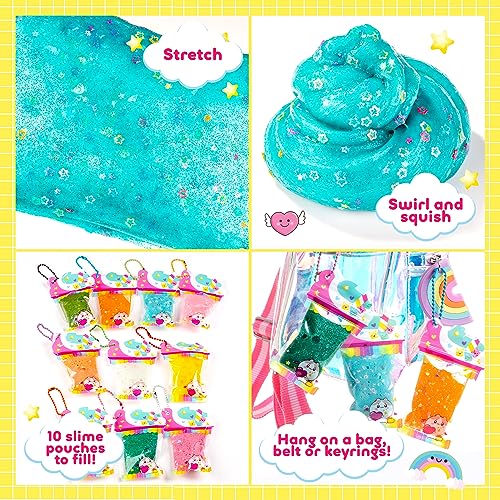 Snapklik.com : GirlZone My Cutie Pie Slime Kit, DIY Slime Kit For Girls ...