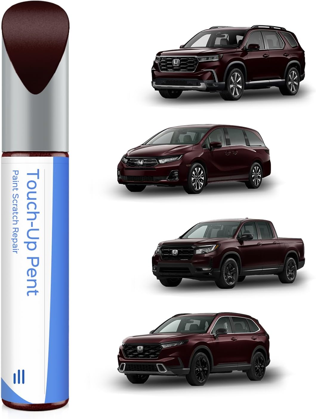 Amazon.com: Honda Genuine 08703-R529PAH-PN Dark Cherry Pearl Touch-Up ...