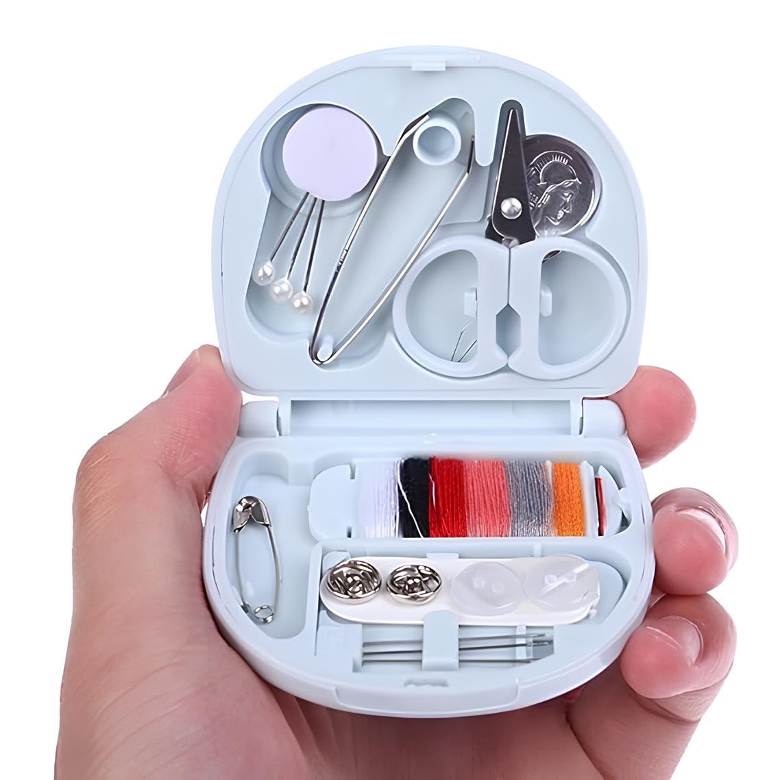 Sewing Kit Mini Sewing Machine Sewing Kit Box for Travel Sewing Kit for ...