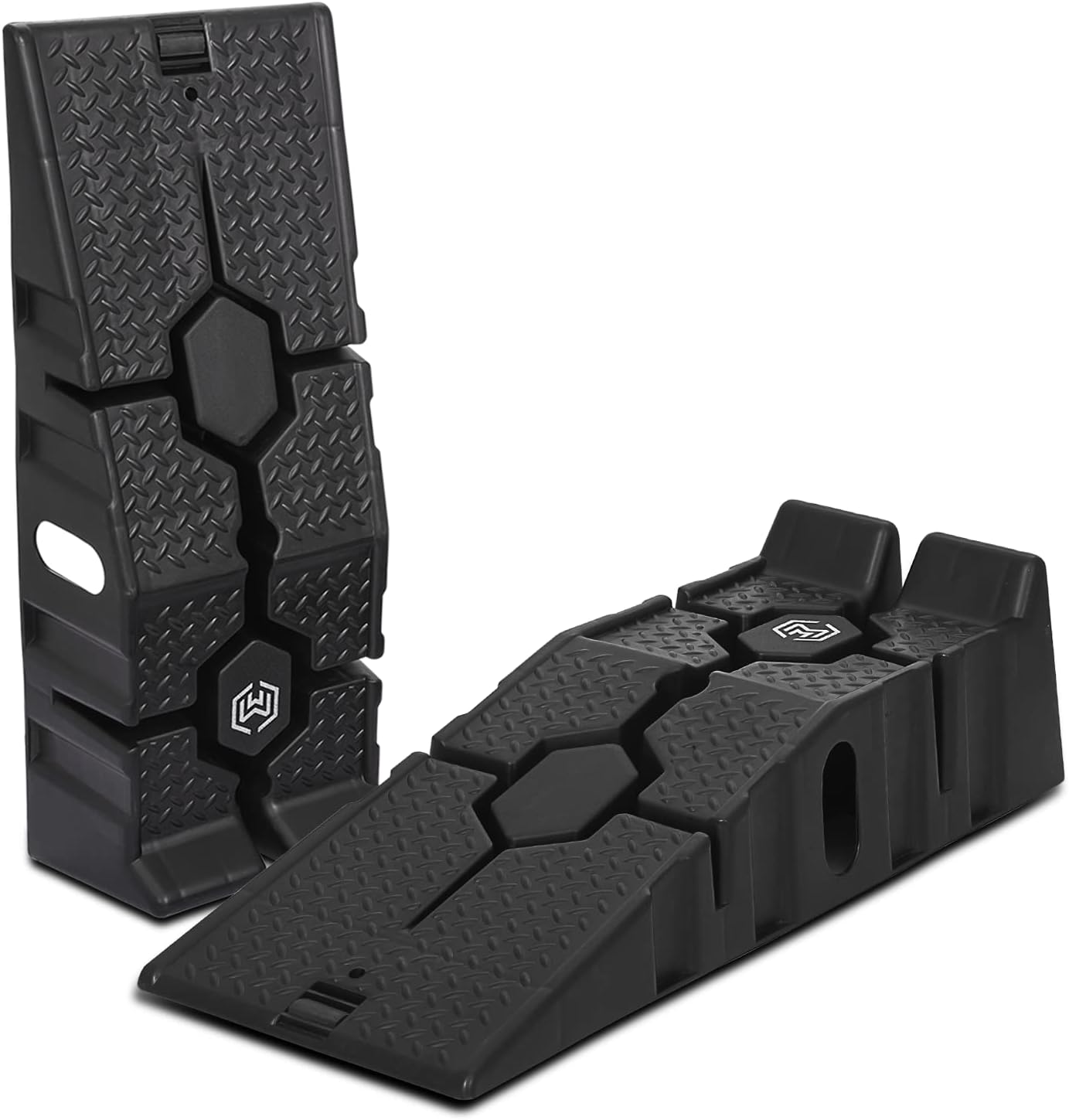 Amazon.com: Solid Steel 3 Ton 6500 LBS Auto Ramp Set Heavy Duty Car ...