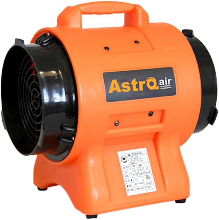 Amazon.com: Astro Air 681-AT300 1/3 hp Home Indoor Portable Axial Fan ...