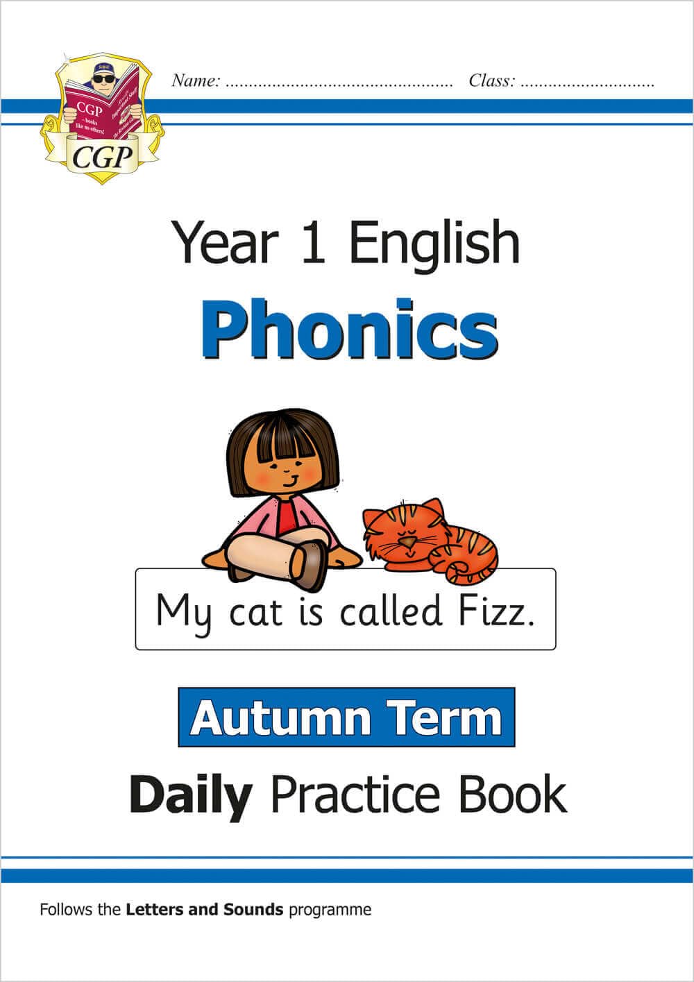 KS1 Phonics Year 1 Daily Practice Book: Autumn Term (CGP Year 1 Daily ...