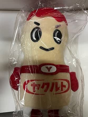 Amazon.co.jp: Yakult Man Plush Toy : Toys & Games