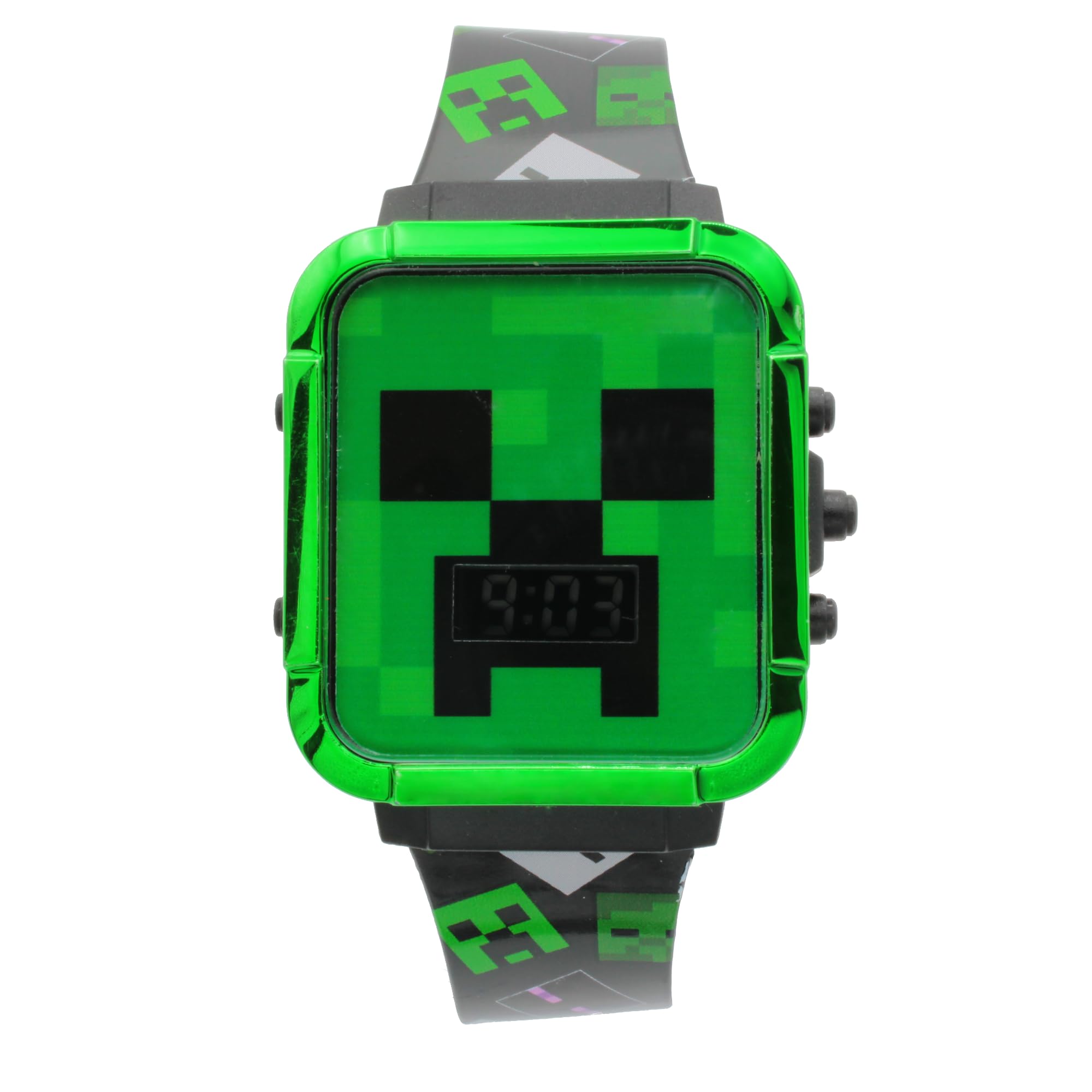Minecraft Digital Flashing LCD Watch (MIN4244AC) : Amazon.ca: Clothing ...