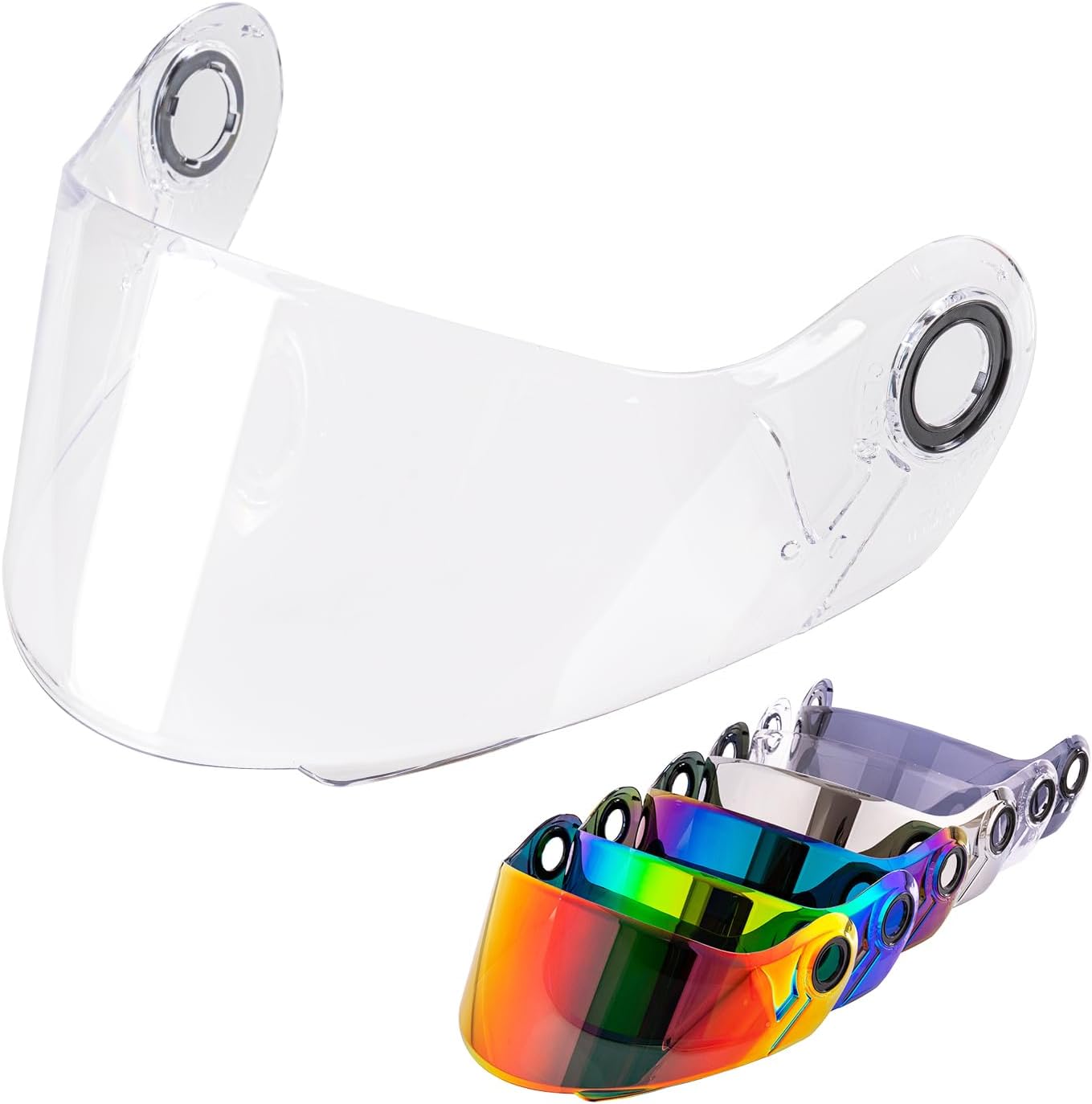 Amazon.com: VCOROS Motorcycle Helmet Shield For Modular Strobe Helmet ...