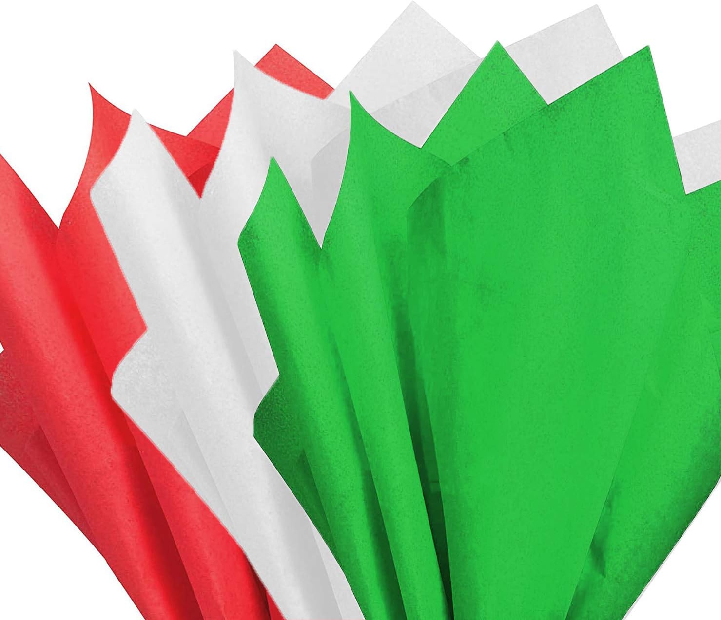 Amazon.com: Allgala Tissue Gift Wrapping Paper | Colored Crepe Paper ...